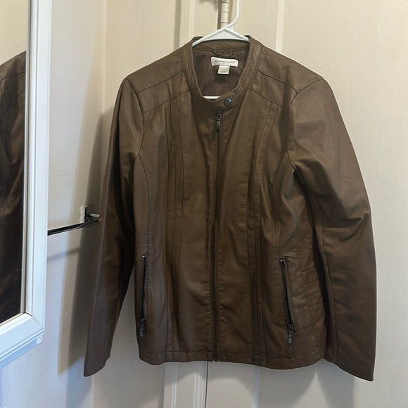 Christopher & Banks | Jackets & Coats | Christopher Banks Faux Leather ...